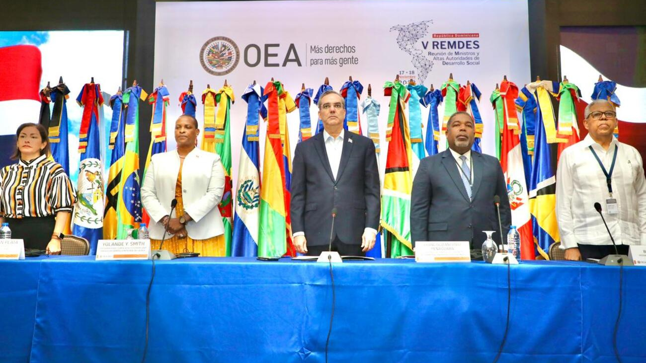 Presidente Abinader exhorta a países de la OEA encarar crisis para asegurar sostenibilidad y ...